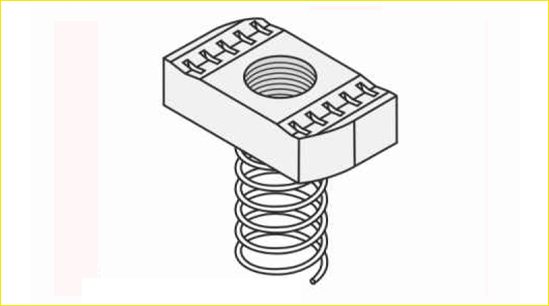 Channels Nuts Manufacturers India, Channel Nut Without Spring.